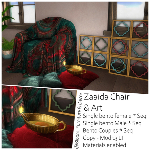 Second Life Marketplace Chair